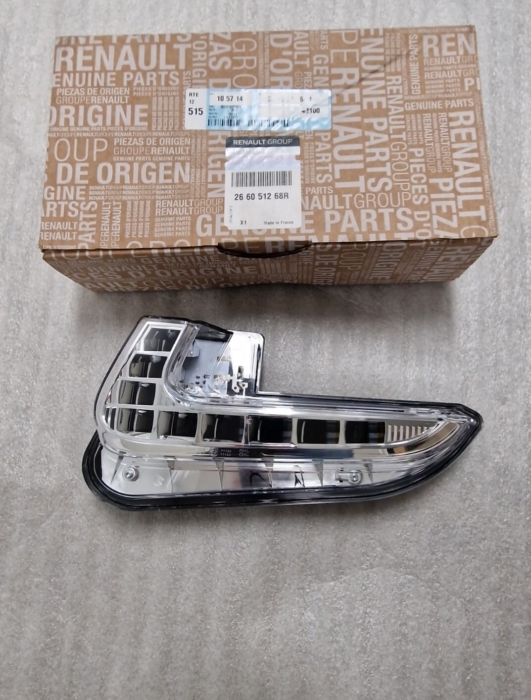 Renalt Megane III GT & GT Line NS Left Side LED DRL Light 266051268R ...