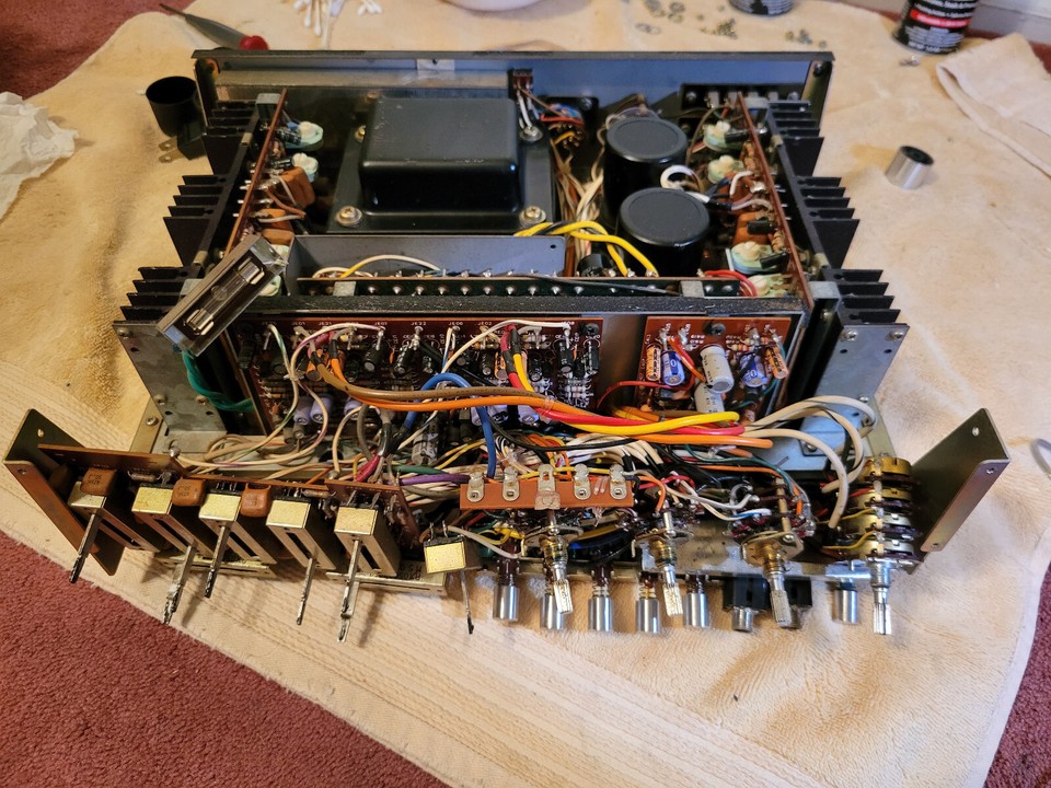 Marantz 4070 Quadradial Console Amplifier. Serviced & Works Great ! | eBay
