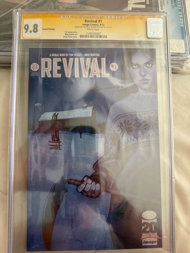 Revival #1 CGC SS 9.8 2nd Print Signed: Tim Seeley Mike Norton RARE! | eBay
