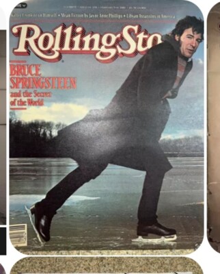 ROLLING STONE MAGAZINE - BRUCE SPRINGSTEEN COVER Vintage 1981 | eBay