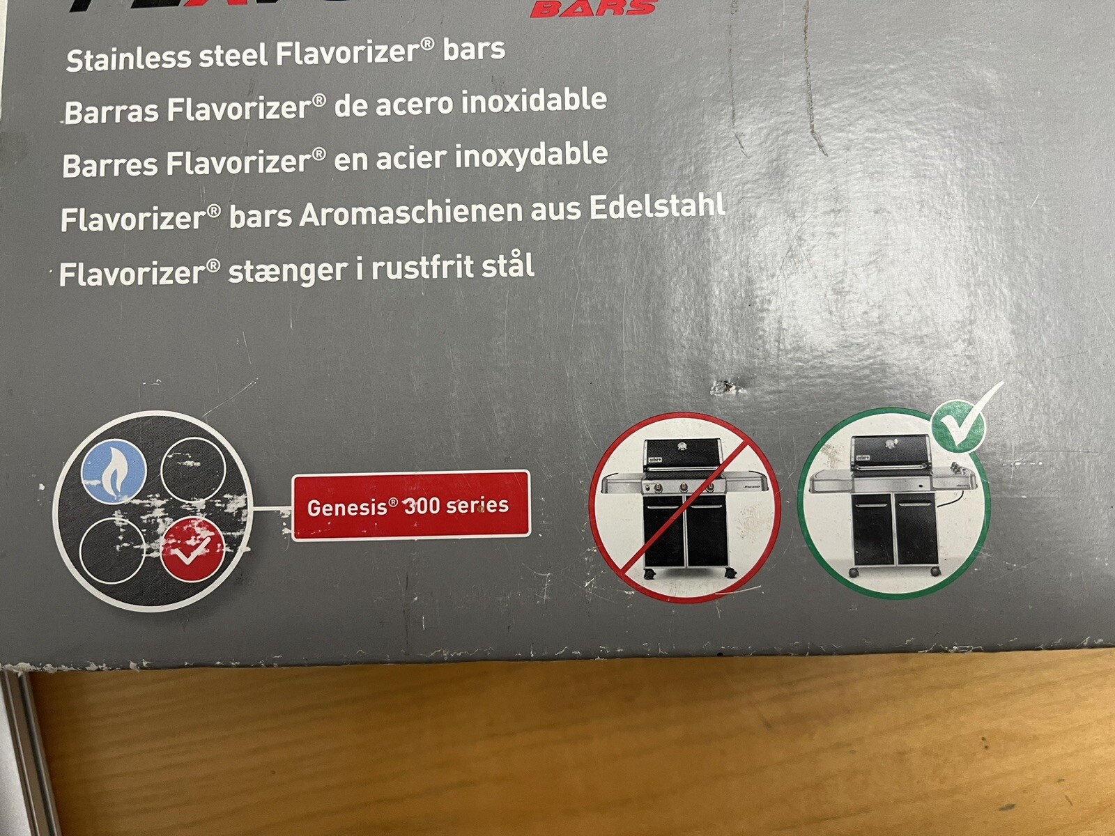 Weber 7540 5pk Flavorizer Bars Genesis 300 Series for sale online | eBay