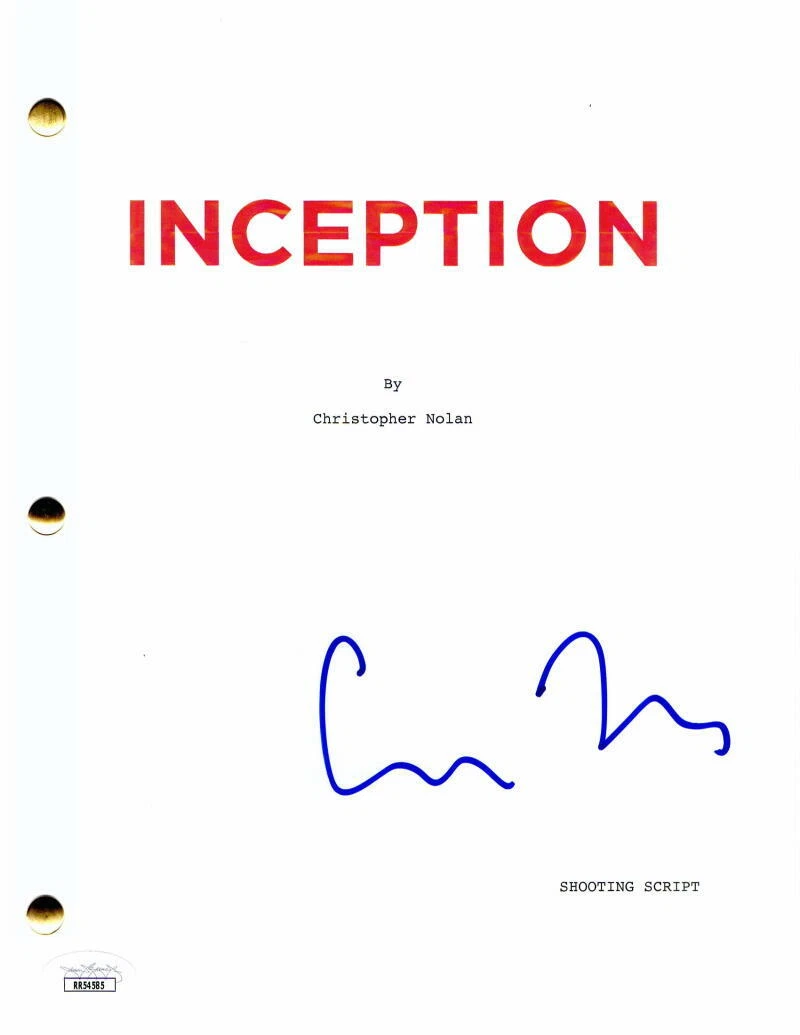 Christopher Nolan Inception Map