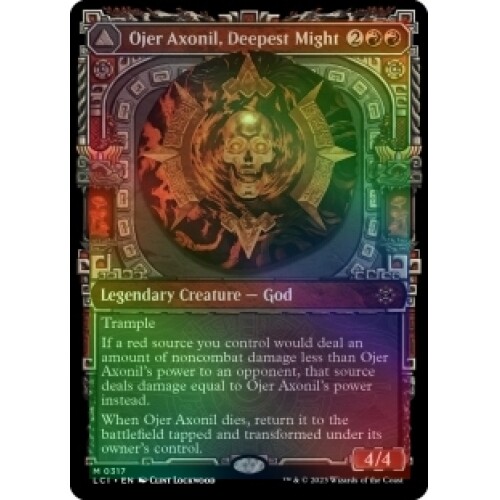 Foil Ojer Axonil, Deepest Might (showcase) M/NM MTG The Lost Caverns Of ...
