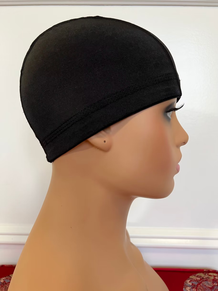 New Unisex Spandex Black Dome Cap Helmet Liner Sports Beanie Skull Hat ...