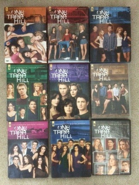 One Tree Hill: Complete Series 1-9 set Seasons 1 2 3 4 5 6 7 8 9 lot ...