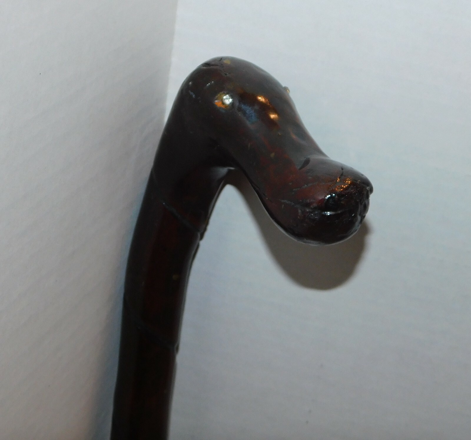 Antique Irish Hand Carved Club Swagger Walking Stick … - Gem