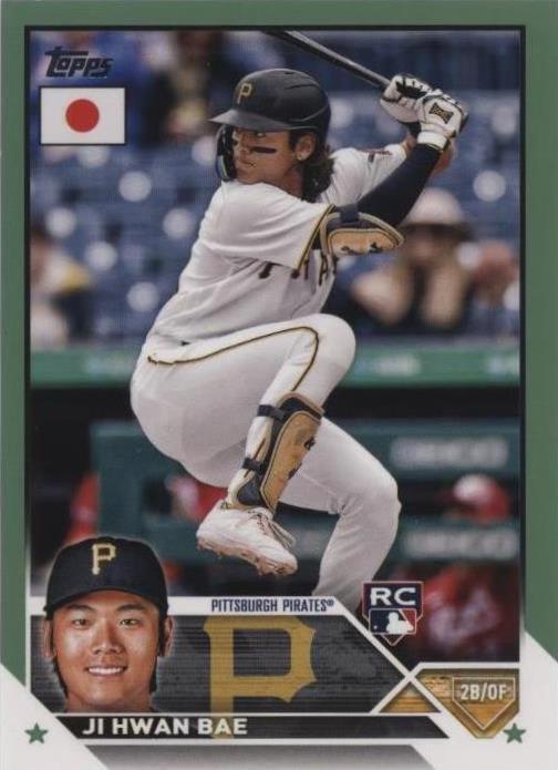 2023 Topps Japan Edition - Ji Hwan Bae #174 Jade Green /75 (RC) for ...
