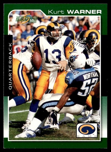 2000 Score Kurt Warner St. Louis Rams #182 | eBay