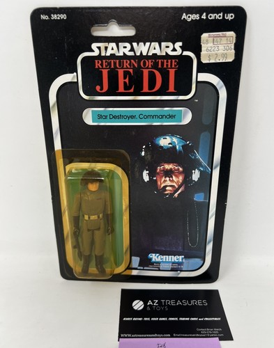 Vintage Star Wars Star Destroyer Commander 77A Back Moc | eBay