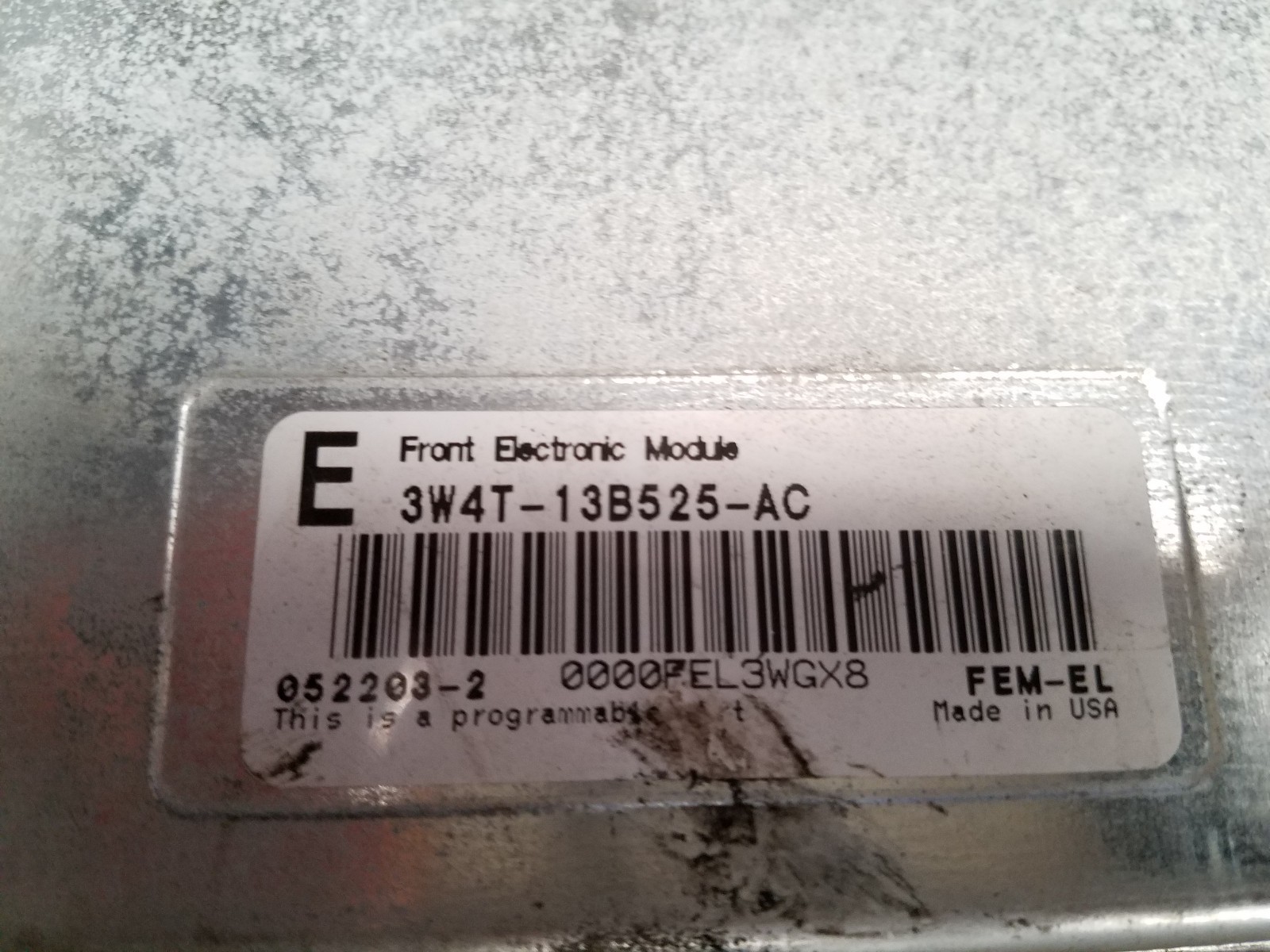 2003 2004 2005 2006 LINCOLN LS FRONT ELECTRONIC MODULE 3W4T-13B525-AC ...