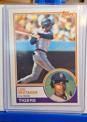 1983 Topps Lou Whitaker Baseball Card #509 Detroit Tigers | eBay