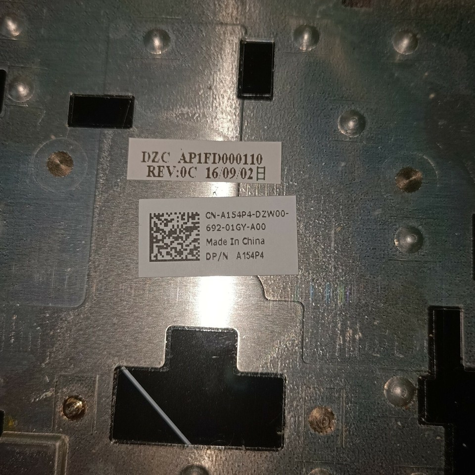 Dell Latitude E5470 Palmrest Qwerty Keyboard IN Sound Top Case Black | eBay