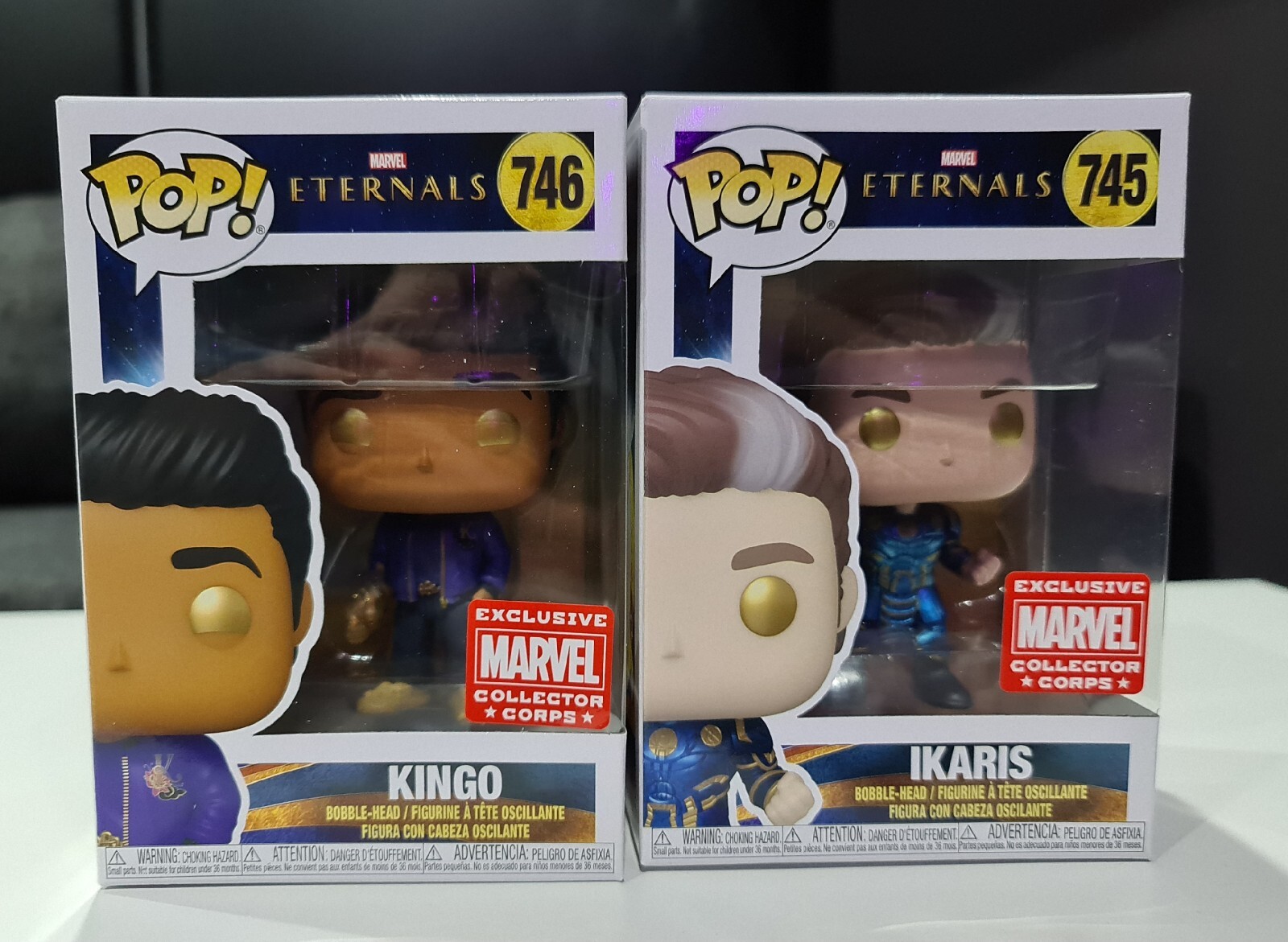 Marvel Collector Corps Box - Eternals - Size Large - Funko Pop Vinyl | eBay