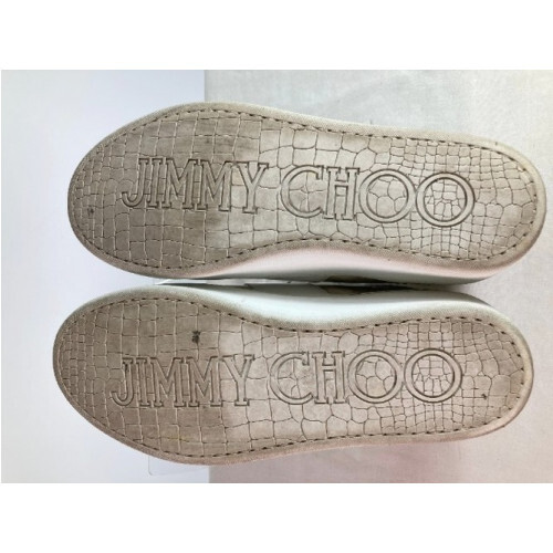 JIMMY CHOO Portman Low-Top Sneakers in White JP:Size 24.5cm Limited ...