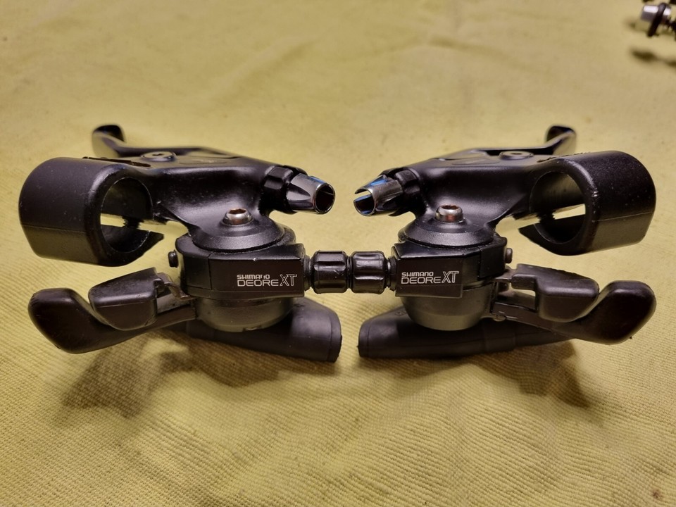 Shimano Deore XT M730 Groupset Vintage Rare MTB 7s Crank Derailleur ...