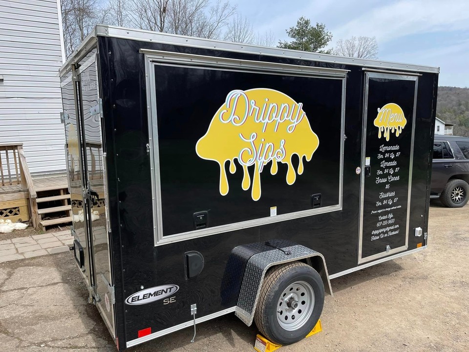 Full Color Van Lettering Panel Van Trailer Vinyl Lettering Free ...