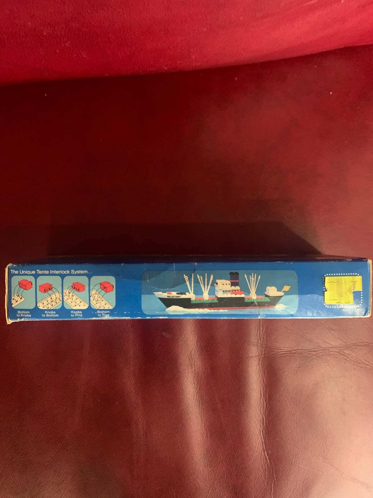 RARE VINTAGE CARGO SHIP TENTE BUILDING TOY- FREE SHIPPING- NEW-NEVER ...