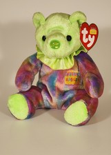 August the Birthday Bear - Beanie Babies - Beaniepedia