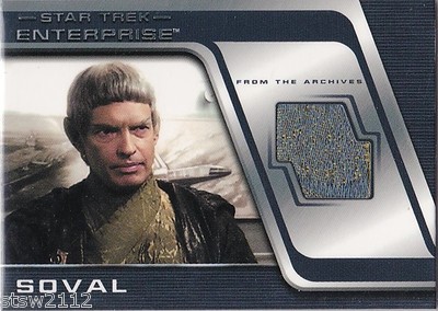 STAR TREK ENTERPRISE SEASON 4 COSTUME C16 GARY GRAHAM AMBASSADOR SOVAL ...
