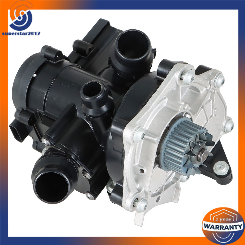 Aluminum Water Pump Thermostat Housing Assembly For VW GTI 1.8 2.0T ...