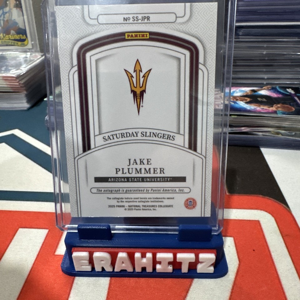 2025 National Treasures Collegiate Jake Plummer Auto /99 Ss-jpr | eBay