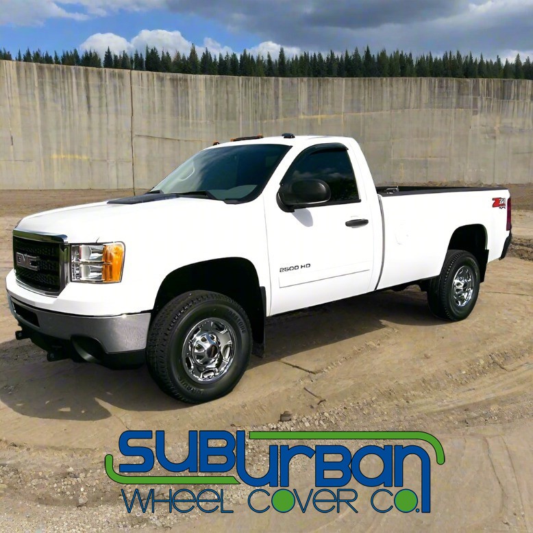 2011-2024 GMC Sierra 2500/3500 HD 17" 8 Lug Chrome Wheel Skins SET/4 ...