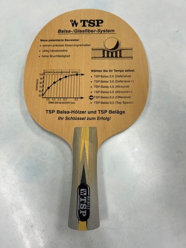 TSP Balsa Plus All-Round 6.5FL Table Tennis Racket | eBay