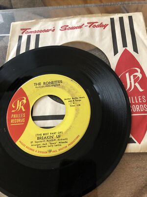 The Ronettes - The Best Part of Breakin' Up / Big Red - 45 RPM Vinyl ...