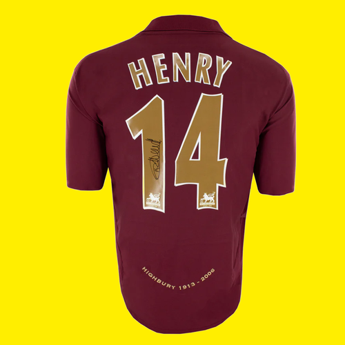 Thierry Henry #14 Arsenal Soccer Team New Men’s Retro Vintage Soccer ...