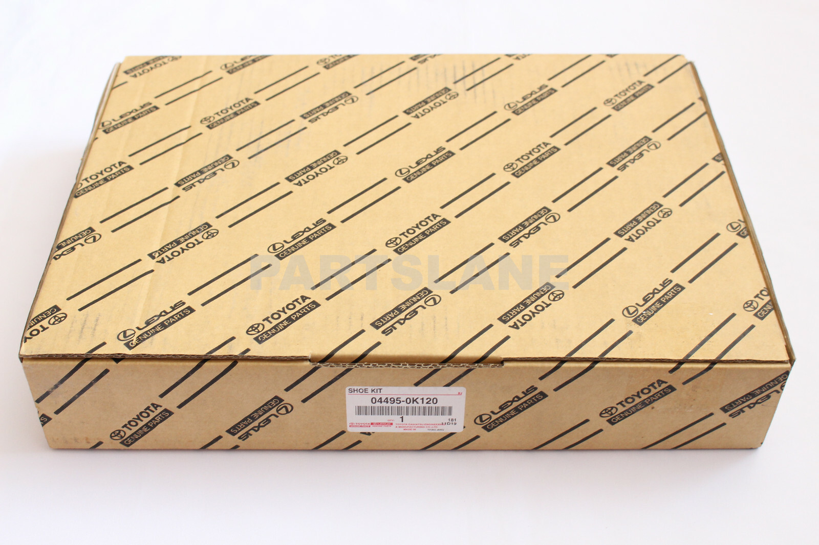 Toyota Fortuner Hilux OEM Genuine Rear Drum Brake Shoe Pads Kit 04495 ...