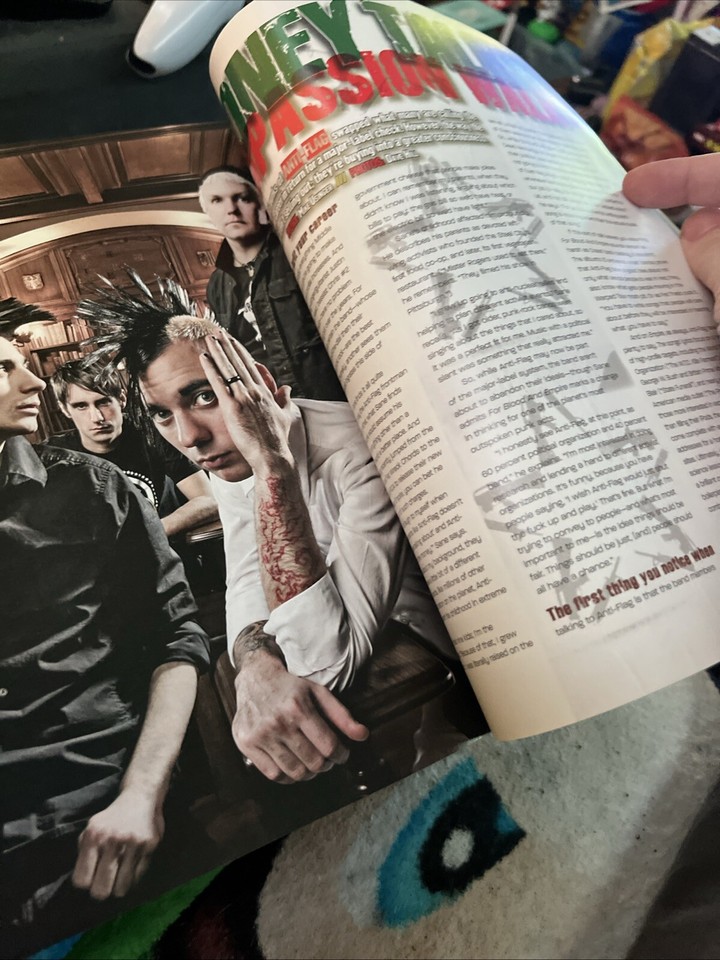 AP #214 Magazine Hawthorne Heights Saves The Day Atreyu Dresden Dolls ...