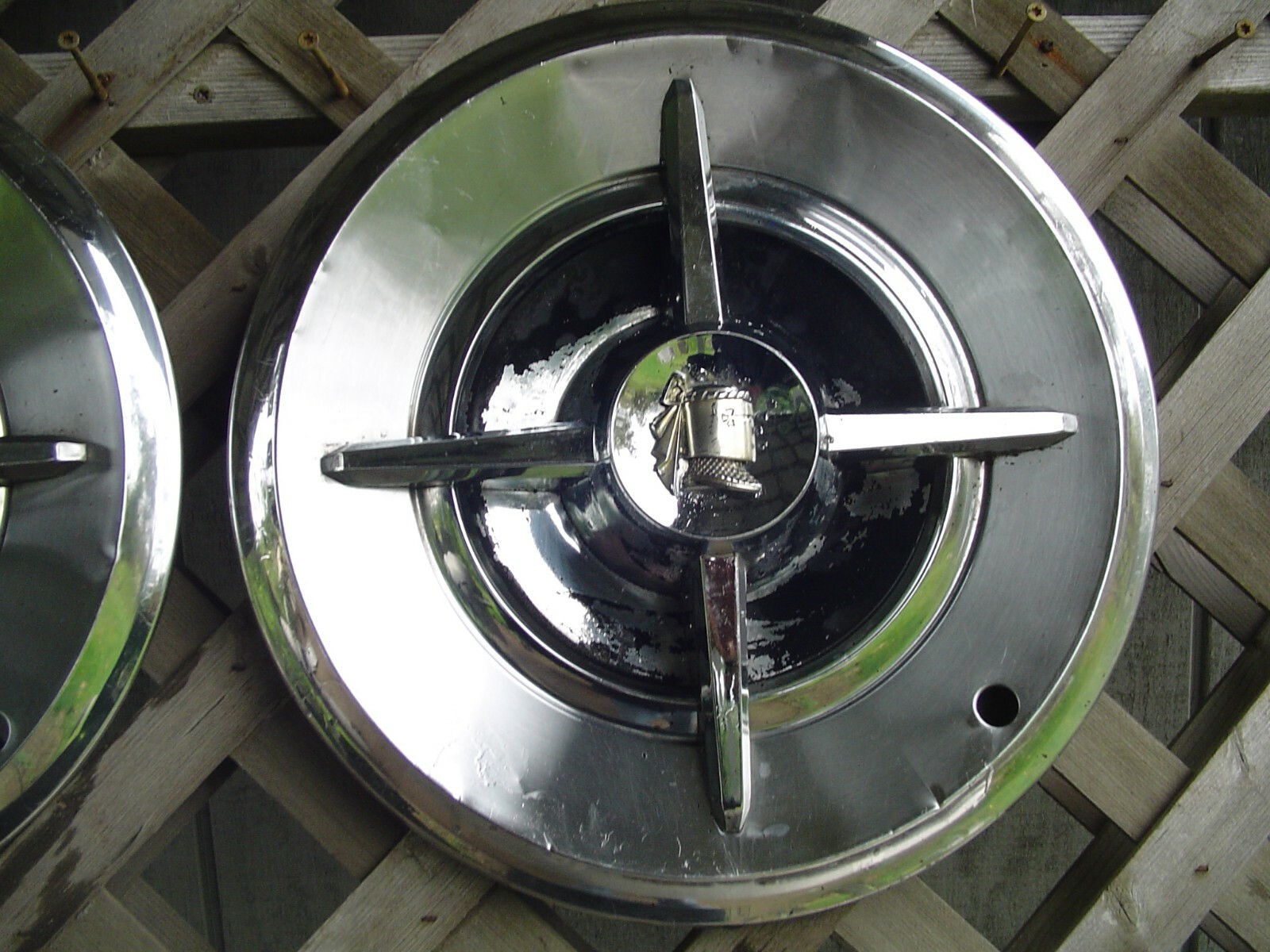 1957 Dodge Lancer Knight Hubcaps Wheel Covers Center Caps CLASSIC 2 ...