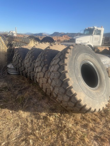 26.5R25 wheel loader (4) tires. 120hrs of use | eBay