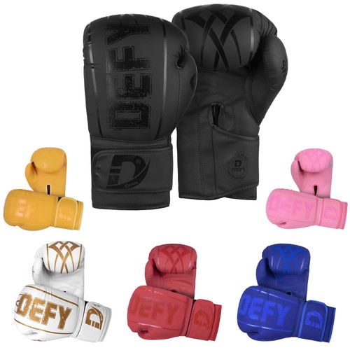 DEFY® Synthetic Leather Boxing Glove Thai Training Punching Bag ...