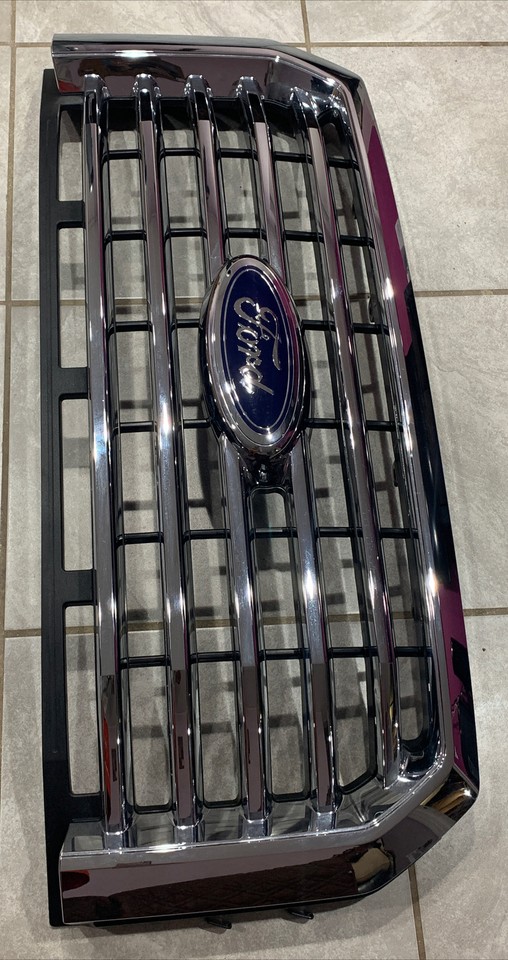 2015 - 2017 Ford OEM F150 Front Chrome Grille Assembly (FL3Z-8200-AA ...