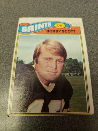1977 Topps Football # 36 Bobby Scott New Orleans Saints | eBay