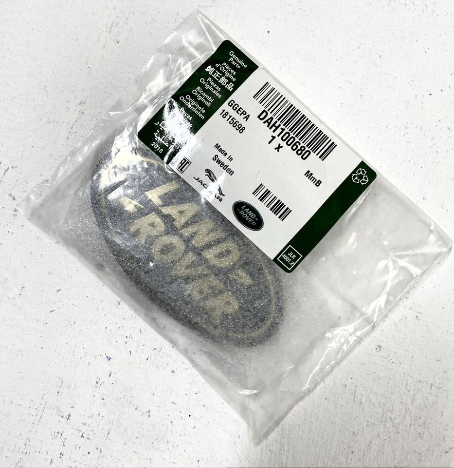 DAH100680 OEM - LAND ROVER REAR LOGO EMBLEM BADGE x RANGE CL DEFENDER ...