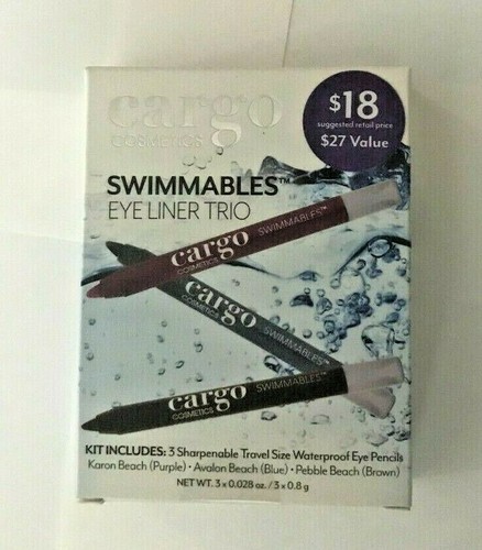 CARGO SWIMMABLES EYE LINER TRIO KARON, AVALON, PEBBLE BEACH 3x0.028oz ...