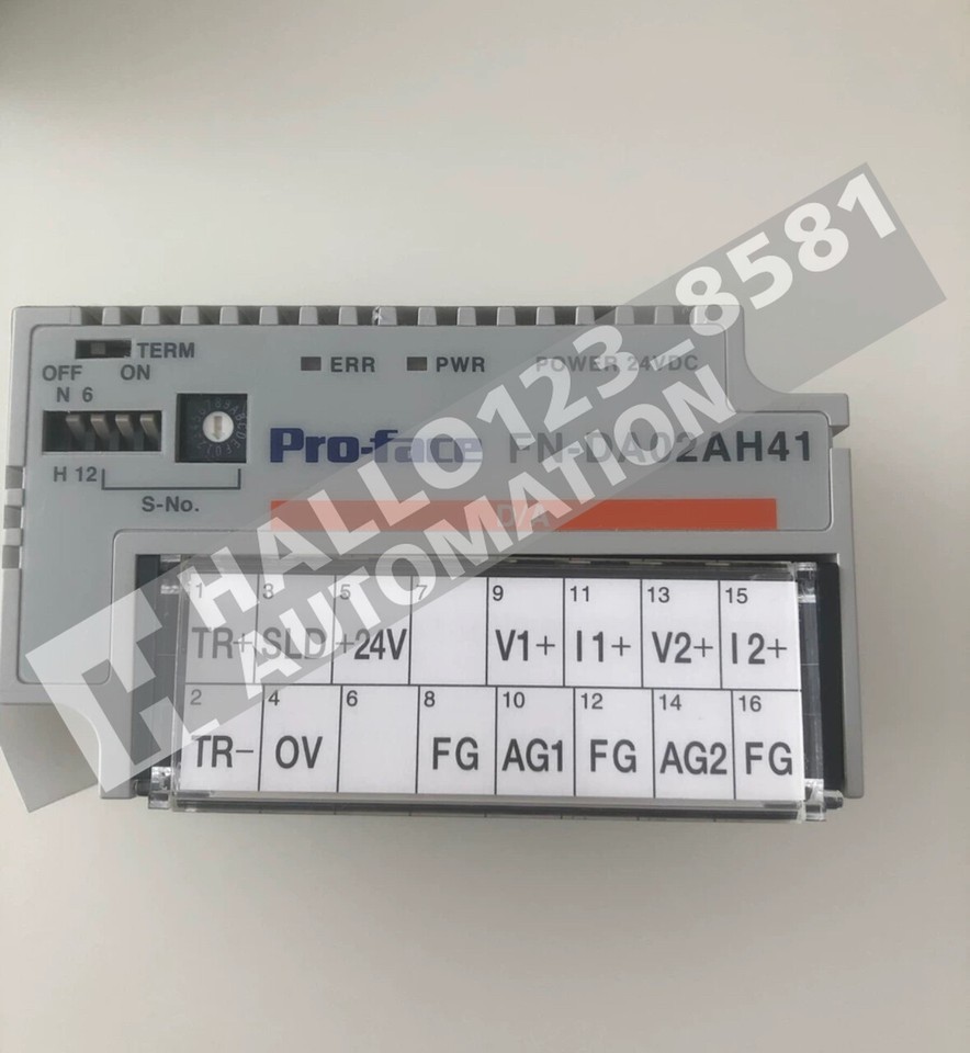 Pro-Face Proface FN-DA02AH41 Analog Input Module FNDA02AH41 UPS ...