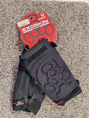 Triple 8 ExoSkin Skateboard/BMX Knee Pads Size Medium New With Tags | eBay