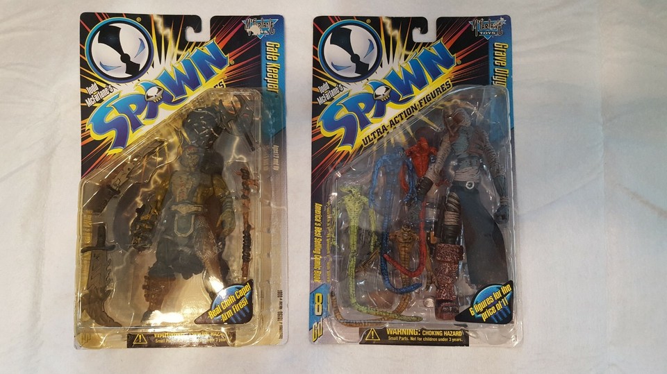 Mcfarlane Toys Spawn Action Figure Huge Lot Of 24 plus demons series 5 ...