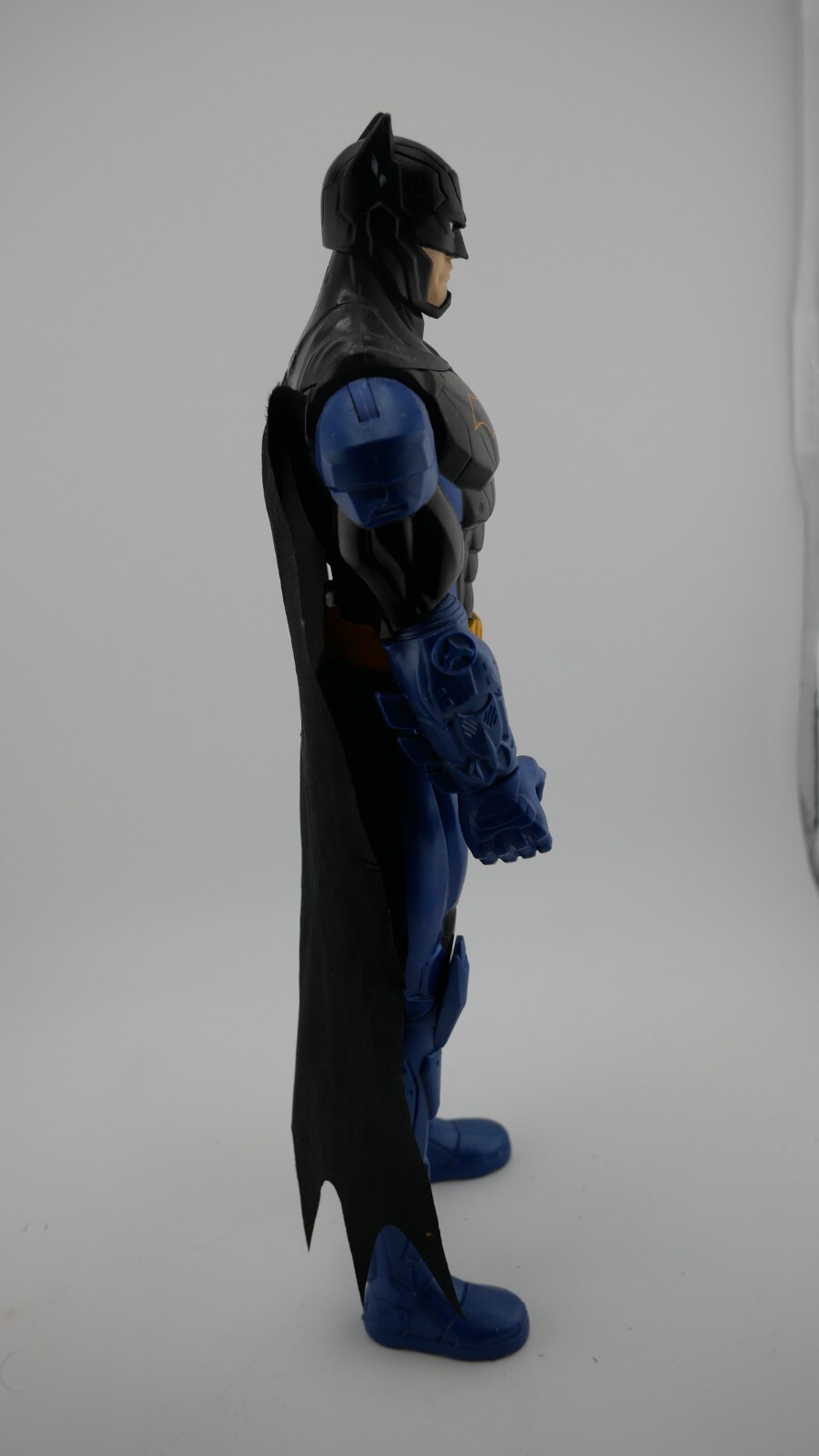Vtg Batman 11 1/2” Action Figure DC Comics With Cloth Cape #67800 Blue ...