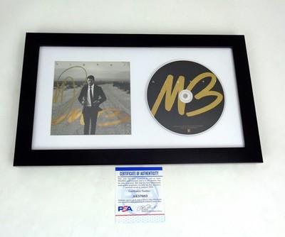 Michael Buble Signed Autograph Higher CD Framed PSA/DNA COA | eBay
