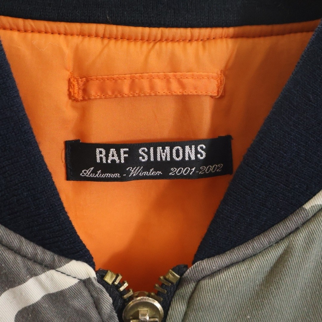 RAF SIMONS 01AW Archive Riot Issue Bomber Ma1 Jacket … - Gem
