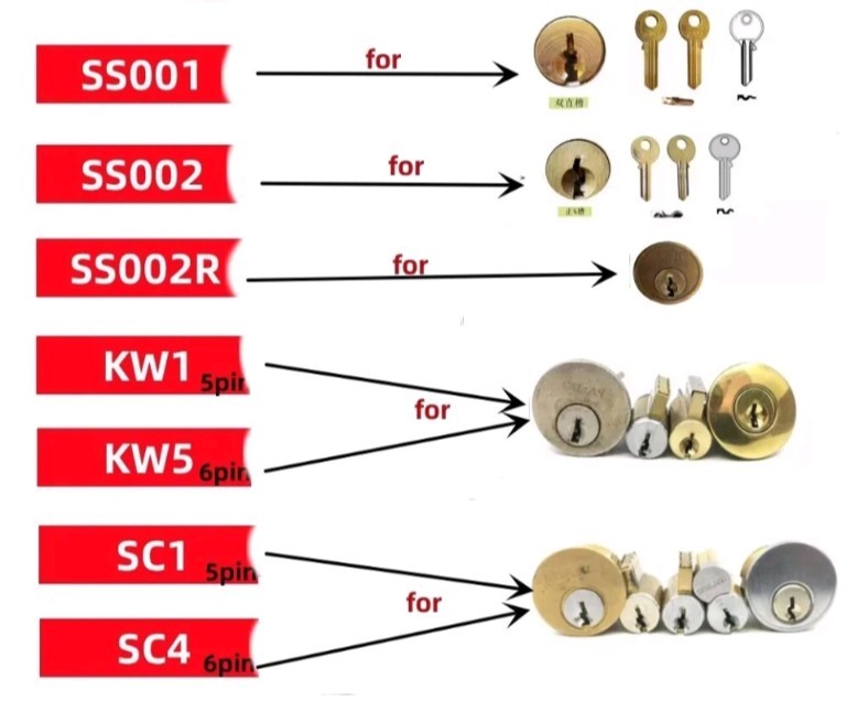 SS001 PRO Master Key Picking Tool For SS001 Model Locks - New | eBay