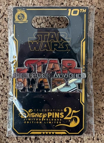 2025 Disney Star Wars 10th Anniversary The Force Awakens Rey BB-8 Pin ...