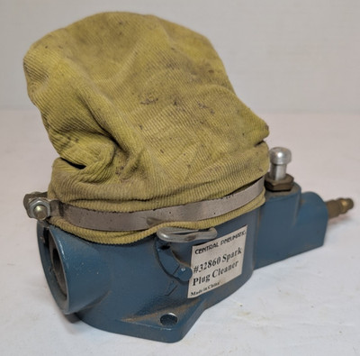 CENTRAL PNEUMATIC 32860 COMPACT AIR SPARK PLUG CLEANER SAND BLASTER ...