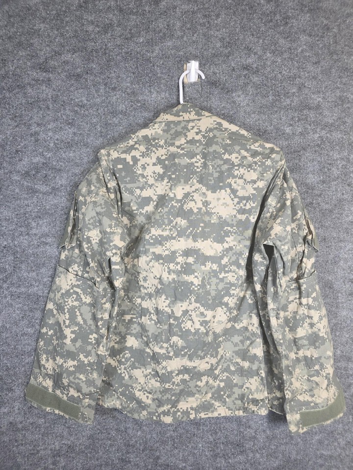 US Army ACU Jacket Mens Medium Short Digital Camo Combat Uniform Coat ...