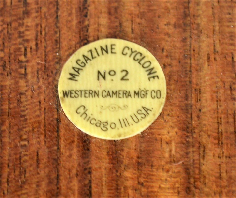 BOX CAMERA 121 yrs. ANTIQUE WESTERN MAGAZINE CYCLONE No. 2 c.1898 ...