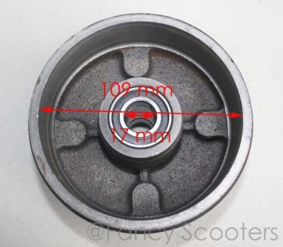 63MM 8" ATV FRONT HUB WITH BEARING AND SPACER FOR TAO TAO,ROKETA 110CC ...